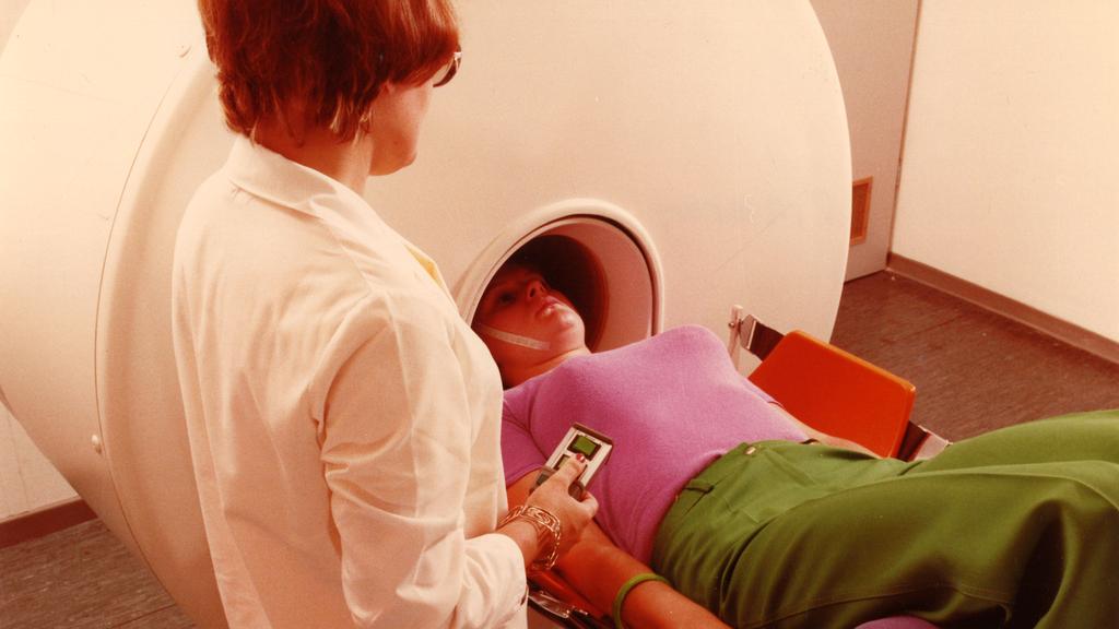 X-ray examination of the brain